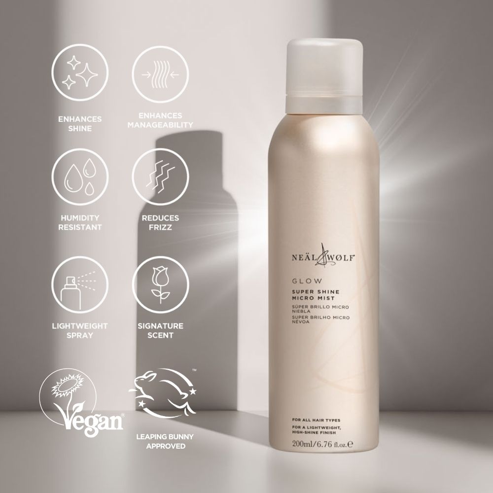 Neal & Wolf GLOW Super Shine Micro Mist 200ml – Salon Promotions LTD